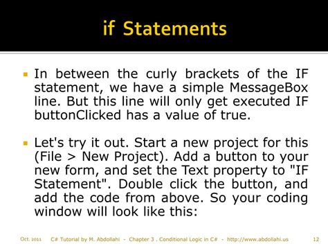 Ppt Chapter 3 Conditional Logic In C Net Powerpoint Presentation Id2777180