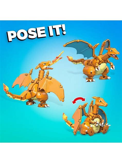 Mega Pokémon Action Figure Charizard Building Set Very