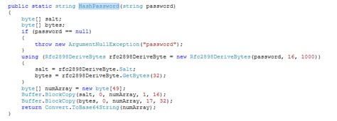跟microsoftaspnetidentity学习哈希加盐法 Csdn博客