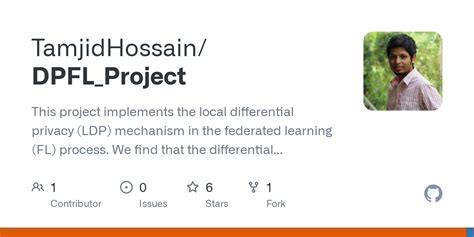 Github Tamjidhossain Dpfl Project This Project Implements The Local