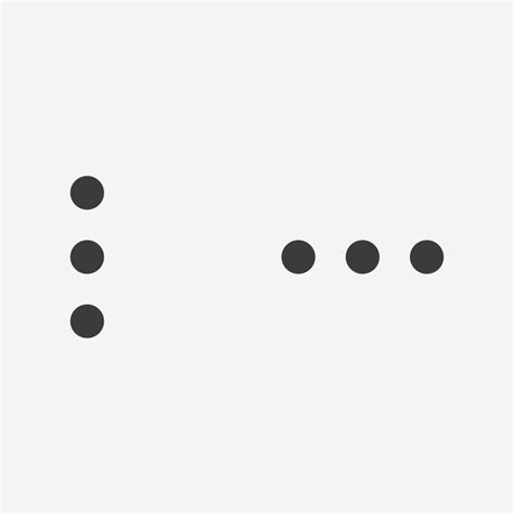 3 Dots Icon Vector Set Symbol Sign 15805664 Vector Art At Vecteezy