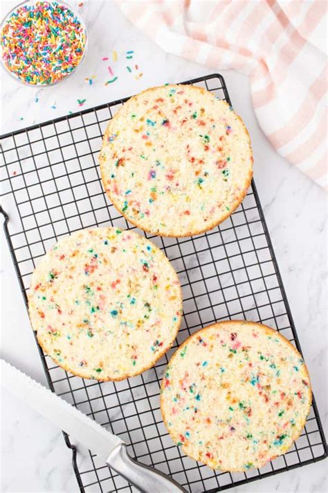 Funfetti Layer Cake The Country Cook