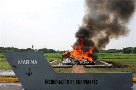 Queman Más De Una Tonelada De Droga En Veracruz Xeu Noticias Veracruz