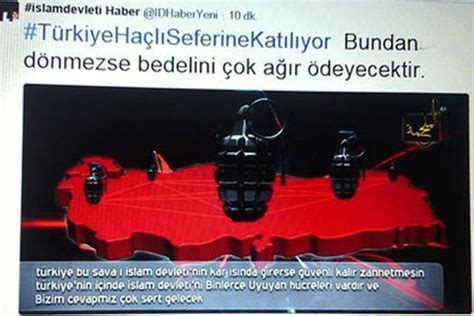 IŞİD Türkiye yi tehdit etti Sözcü