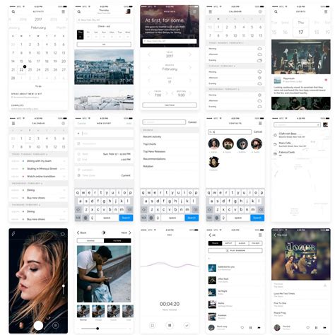 Split IOS UI Kit For Sketch Design Anything