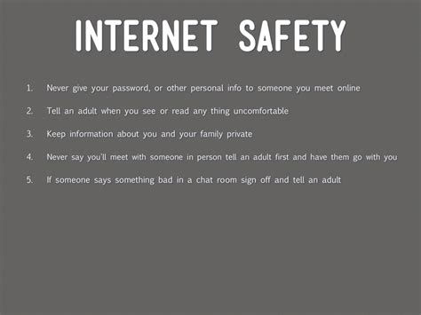 Internet Safety By Zoie J