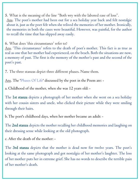 a photograph class 11th pdf