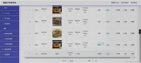 我饿了外卖平台（源码 开题） 饿了么源码 csdn博客