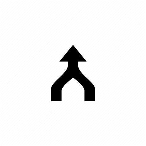 Merge Arrow Icon Download On Iconfinder On Iconfinder