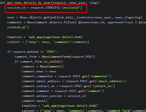Python Django Requestcookies Sessionid Does Not Exist On Firefox Browser Stack Overflow