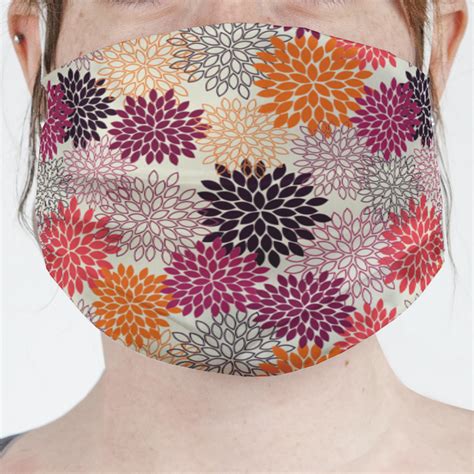 Mums Flower Face Mask Cover Personalized Youcustomizeit