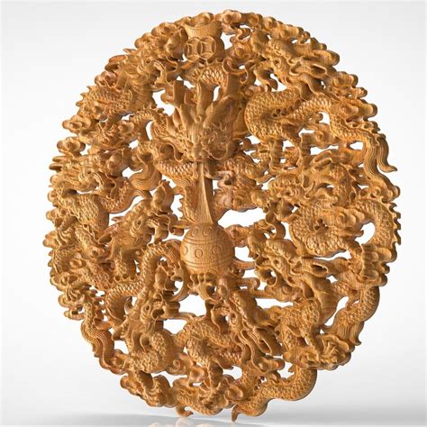 Dragon Cncdragon Cnc Stldragn Cnc Filedragon Cnc Stlintricate 3d