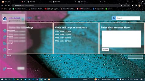 Github Arslanmatloob022front End Task Training Tasks Of Front End