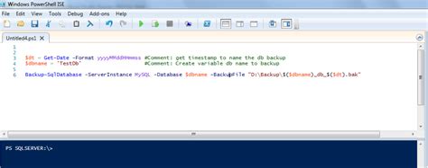 Powershell With Sql