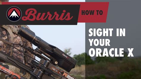 How To Sight In The Oracle X Rangefinding Crossbow Scope Gat Daily