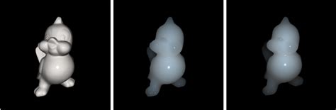 From Left To Right Bird Model Rendered A Using Lambertian Diffuse