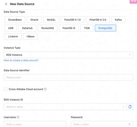 Postgresql データソース Apsaradb For Oceanbase Alibaba Cloud ドキュメントセンター
