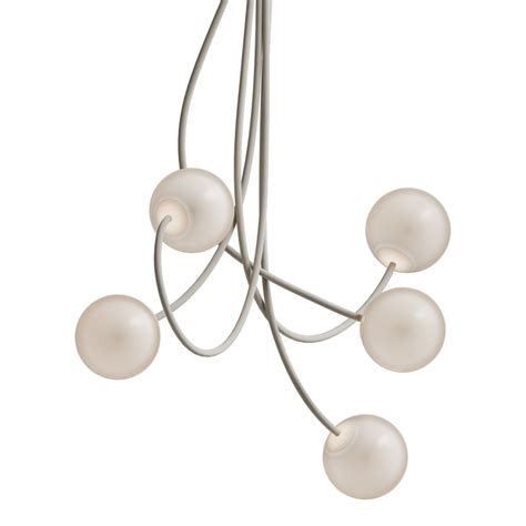 Ceiling Light Moony 5 Globes Karman - 3D Model for Corona