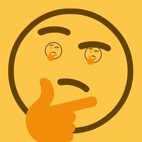 Thinking Face Thinking  Thinking Face Thinking Emoji Discover