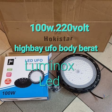 Jual Lampu Ufo Hokistar 100 Watt 100w High Bay Gantung Led 100watt