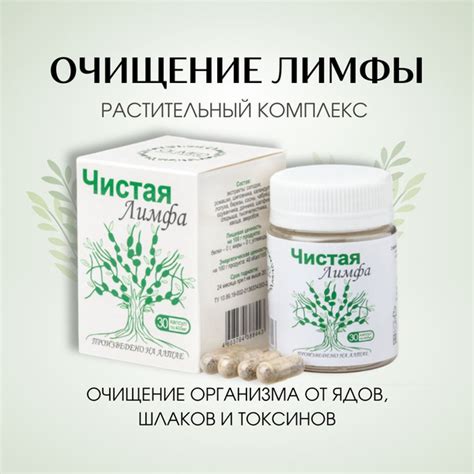 Чистая лимфа, растительный комплекс для поддержки лимфатической системы ...