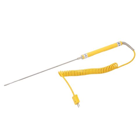Amazon K型熱電対 高速応答 K型熱電対油液検知用浸漬プローブ エンジニアリングプラスチック温度計プローブ Nr 81530