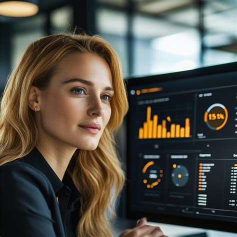 a digital dashboard displaying realtime data on womens participation