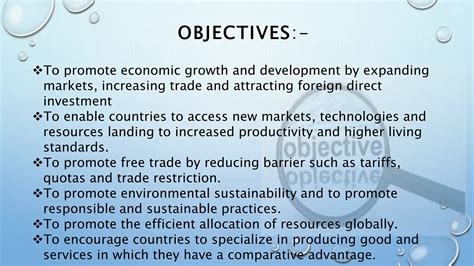 Globalisation Project Report Displayed Overview PPT