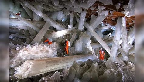 Cavernas De Cristal En México Un Tesoro Subterráneo Cristalizando