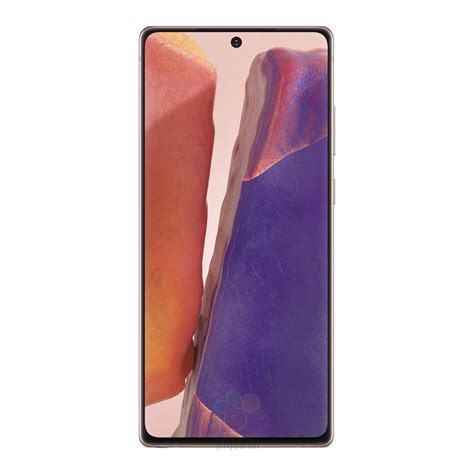 Samsung Galaxy Note 20s Full Specifications And Detailed Renders Leaked