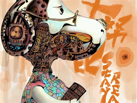 FD系列插画史努比我是五迷 魏尊仪 站酷ZCOOL
