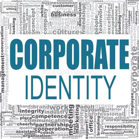 Identity Dna Word Self Internal Heredity Stock Illustration
