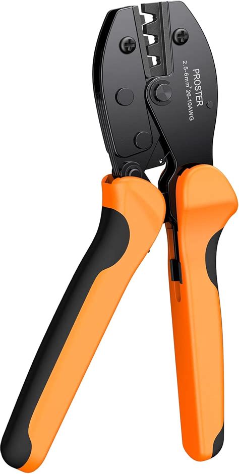 Proster Pince à Sertir Solaire 2 5 4 6mm2 Pince à Bornes Câble PV 26 10
