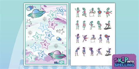 Skip Into Spelling Behaviour Reward Chart Twinkl