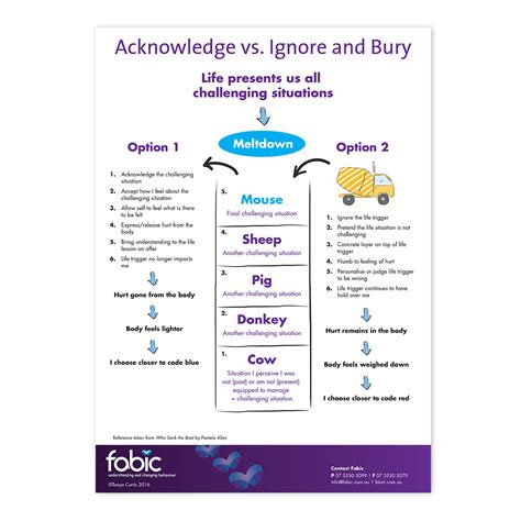 Acknowledge Vs Ignore And Bury Fabic Behaviour Specialists