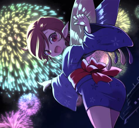 Raidou High Pixie Watching The Fireworks Art By Nollety Rchurchofpixie