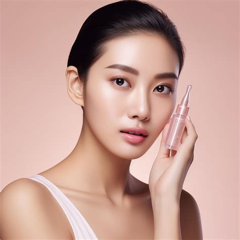 Premium Photo 3d Rendered Asian Beauty Model Cuteness With Pink