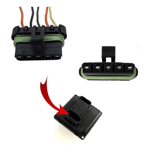 1987 2002 Firebird Headlight Control Module Plug 5 Connector Plug