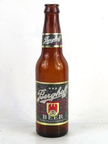 1948 Berghoff 1887 Beer 12oz Longneck Bottle Fort Wayne Indiana Sold At