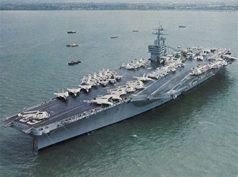 Cvn 68 Uss Nimitz Uss Nimitz Aircraft Carrier Navy Carriers