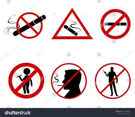 Vector Illustration Icon Set Do Not Stock Vector Royalty Free 1092848564