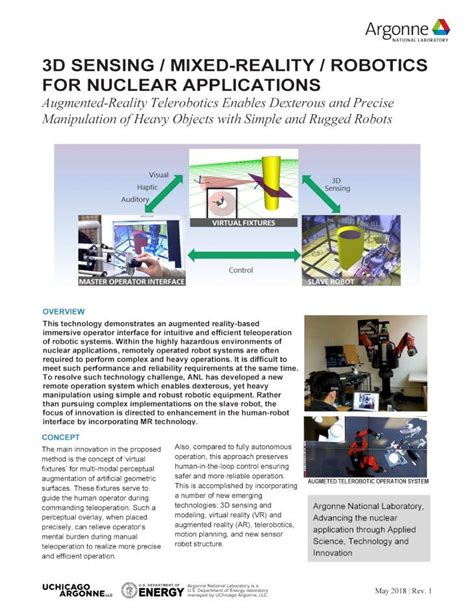Pdf 3d Sensing Mixed Reality Robotics For Mixed Reality Vr