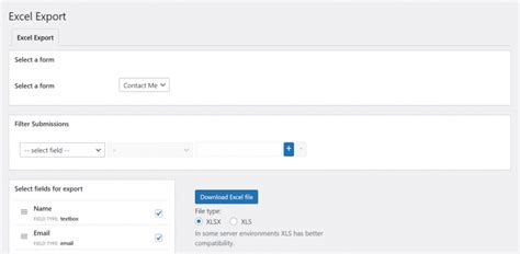 Export Your Ninja Forms Submission To An Excel Spreadsheet