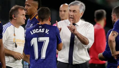 Carlo Ancelotti Recupera A Lucas Vázquez Y Convoca A Sergio Arribas