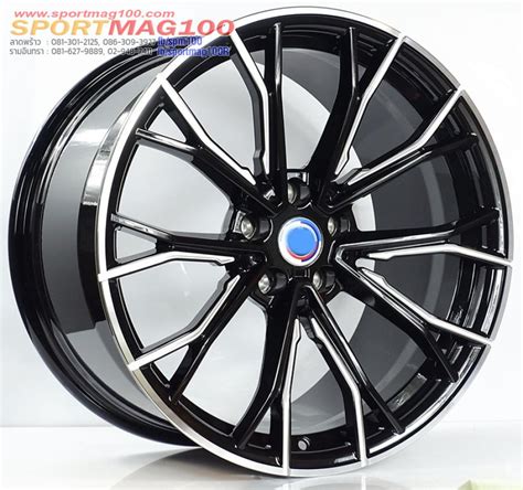 ล้อแม็ก Bmw ล้อแม็กใหม่เบา Forged Msport 5รู120 Et30 38 ดำมิลลิ่ง F8 5