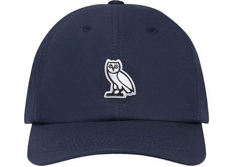 Ovo Owl Patch Sportcap Navy Mens Fw22 Us