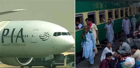 PIA Pakistan Railways Announce Reduction In Fares