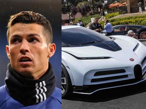 Watch Cristiano Ronaldo Spotted In Brand New Bugatti Centodiecci With