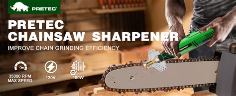 Pretec Chainsaw Sharpener 120v Electric Chainsaw