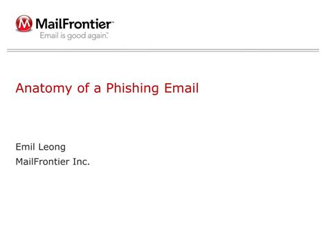 Ppt Anatomy Of A Phishing Email Powerpoint Presentation Free Download Id 1357224